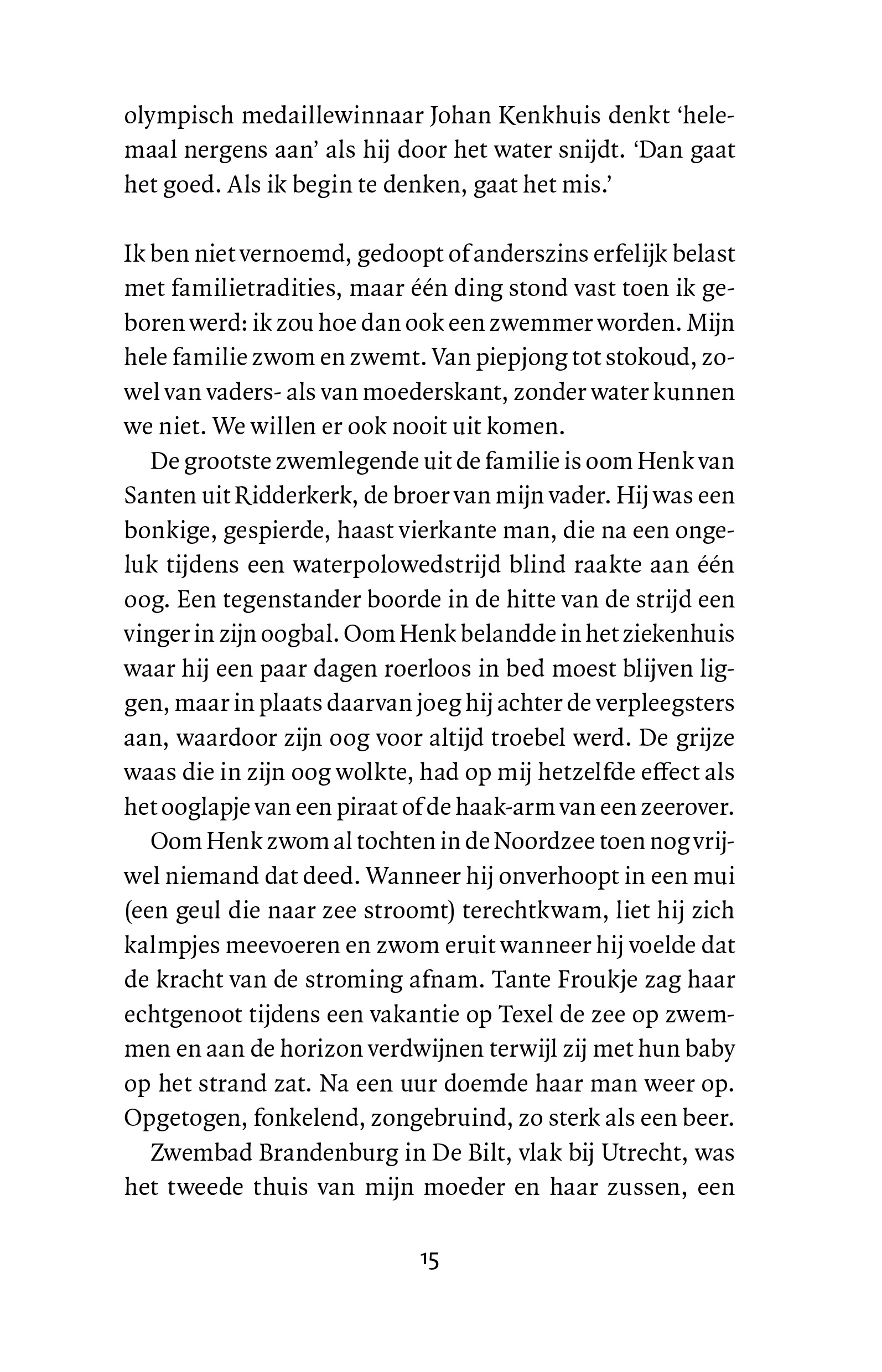 Water pakken - Kirsten van Santen